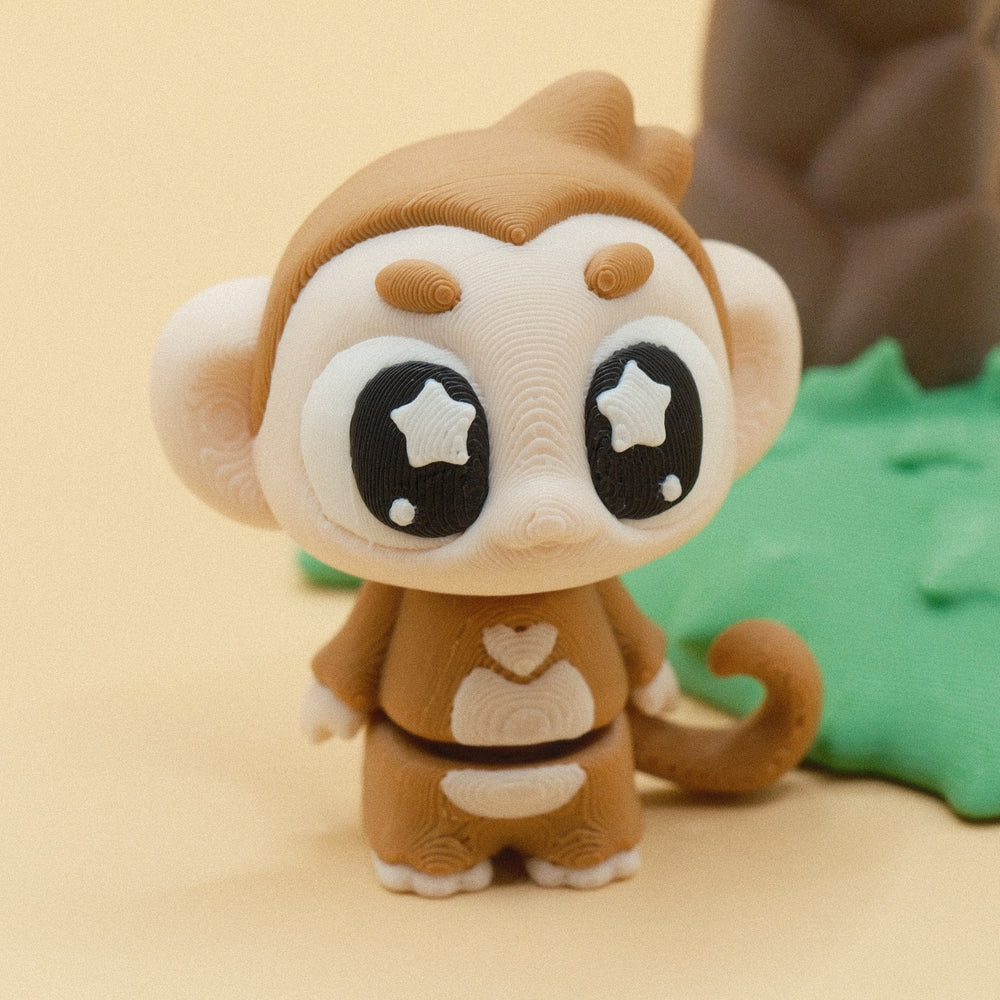 Monkey Fidget Toy Set – WOBBL3D
